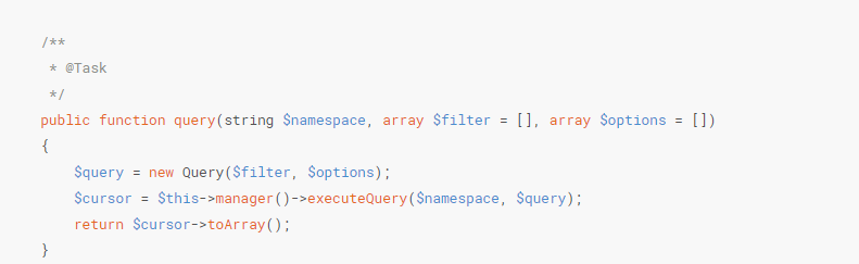 使用MongoDB查询一直报错 · Issue #1675 · hyperf/hyperf · GitHub