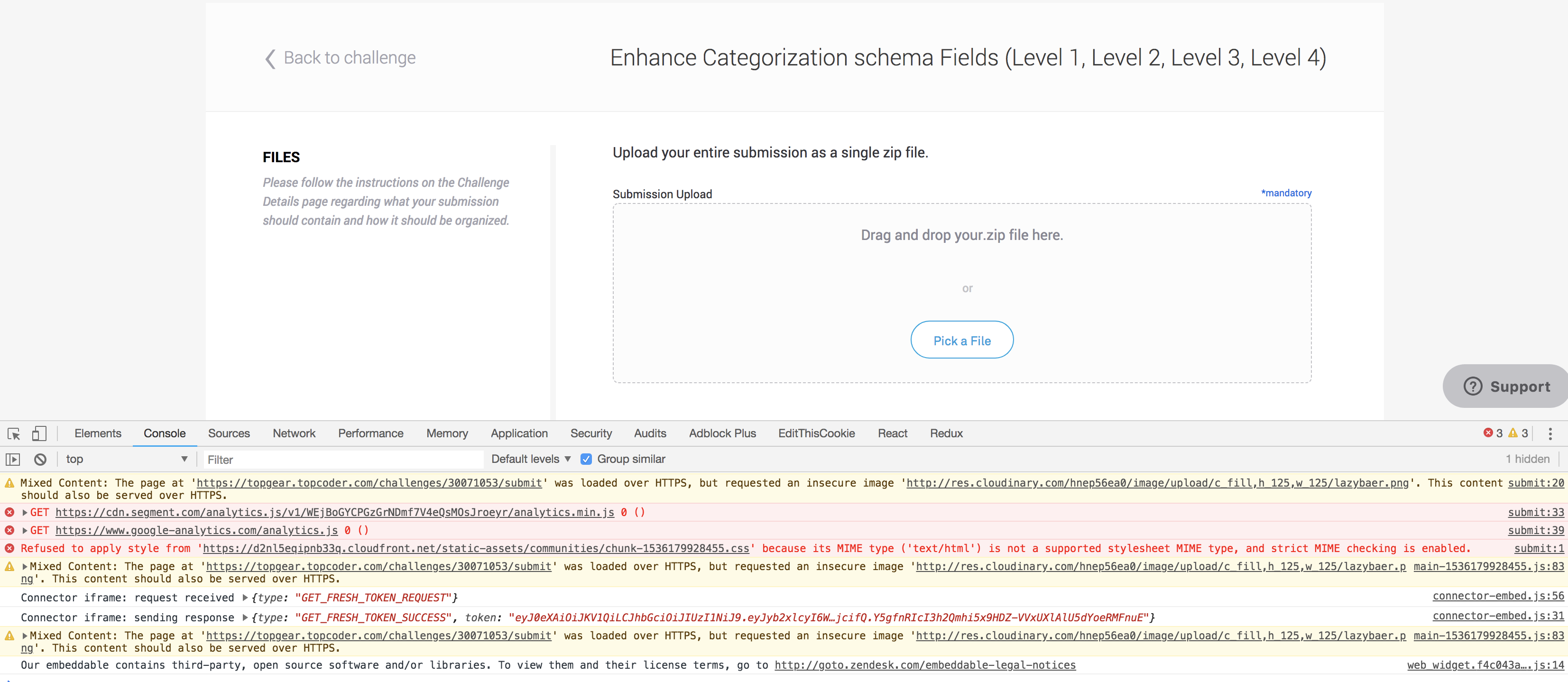 [$150] Submission - URL support in submission page · Issue #1268 · topcoder-platform/community ...
