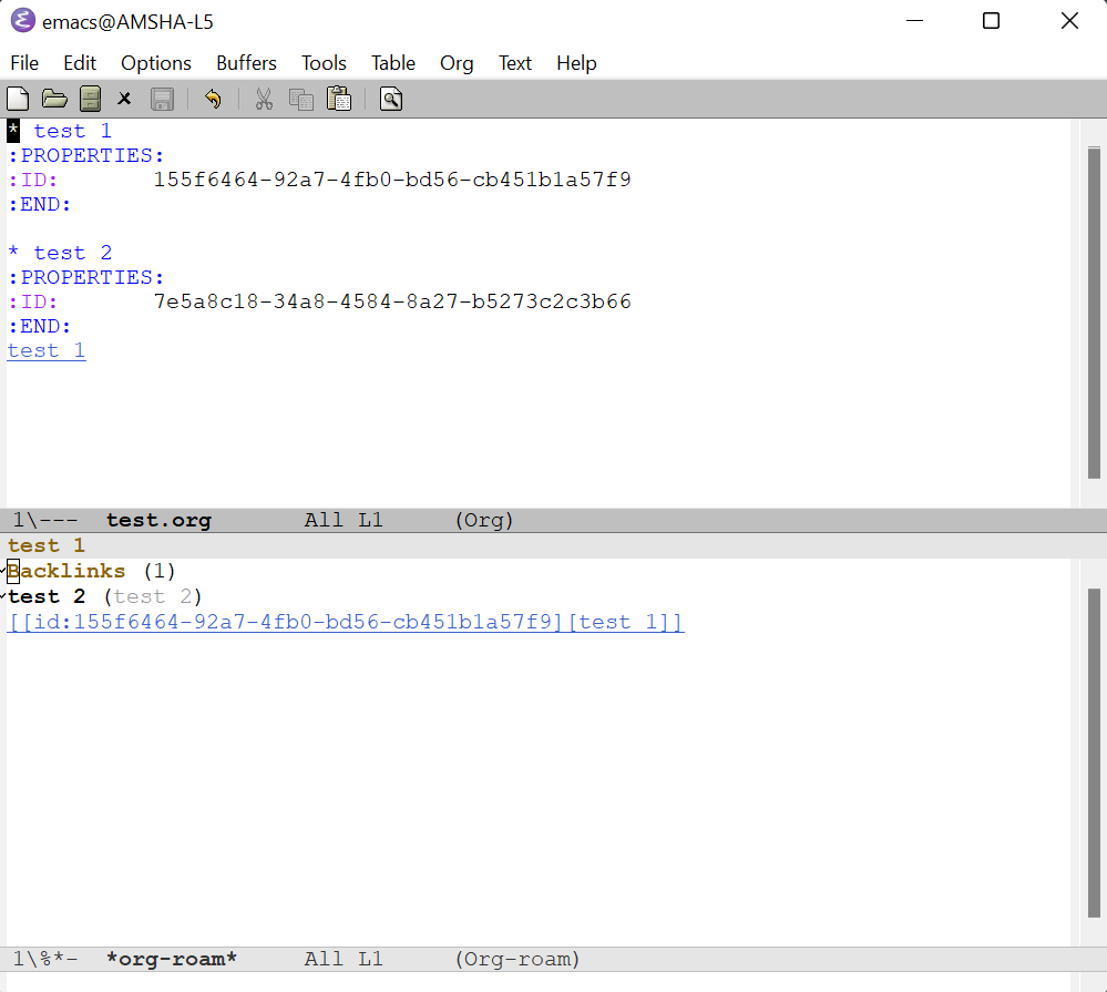 Links displayed in literal form in org-roam buffers · Issue #2198 · org-roam/org-roam · GitHub