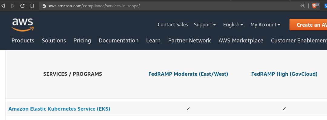 [EKS] FedRAMP Compliance · Issue #111 · aws/containers-roadmap · GitHub