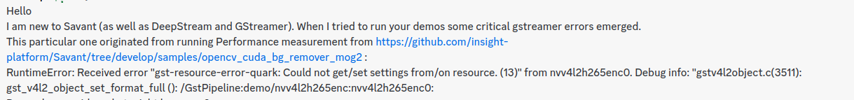 Add a check to recognize when encoding device is not present · Issue #209 · insight-platform ...