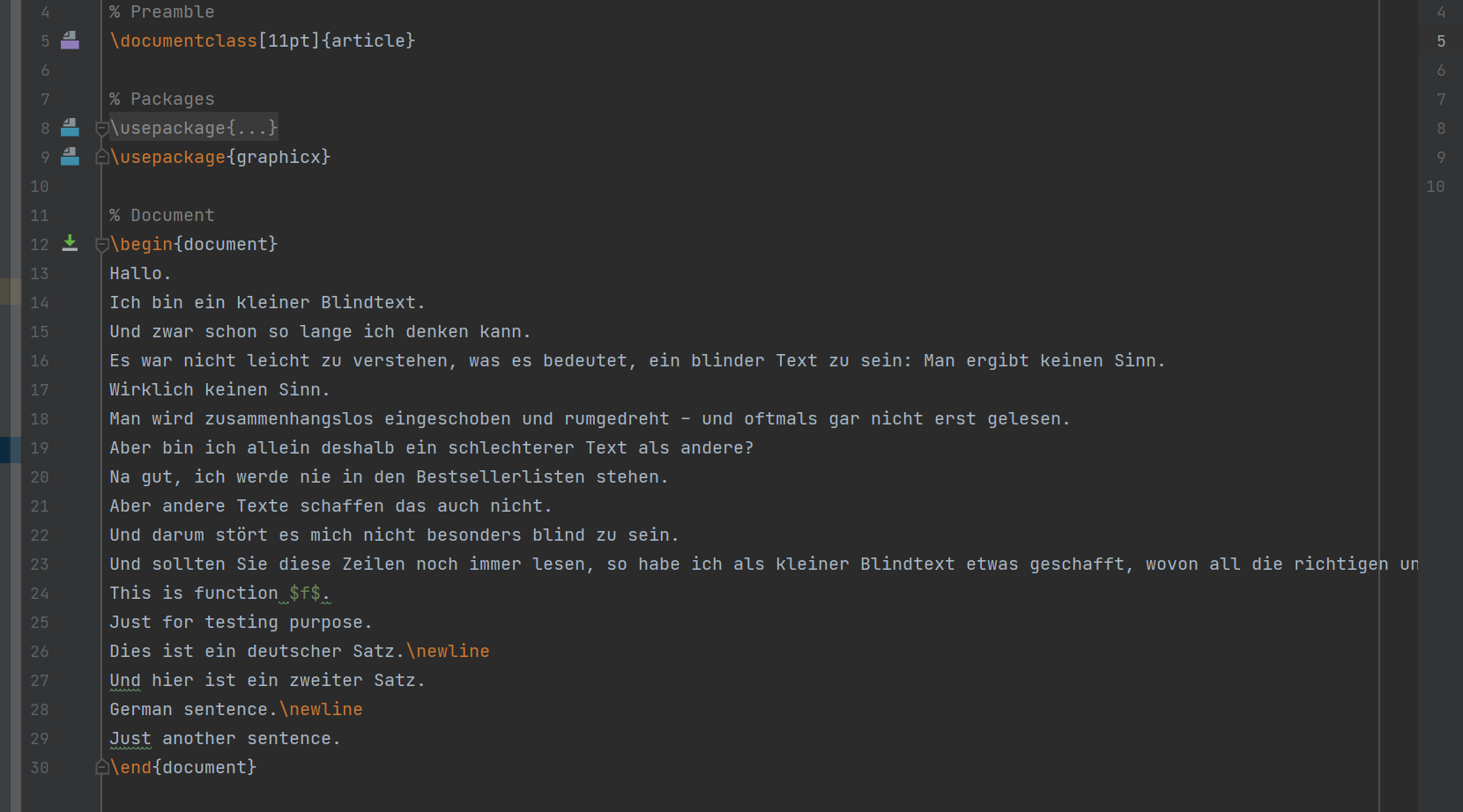 Grazie not working correctly for German texts · Issue #2185 · Hannah-Sten/TeXiFy-IDEA · GitHub