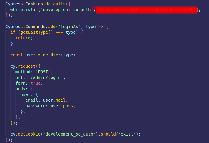 Cookie through cy.request not longer setted in 3.5.0 · Issue #5450 · cypress-io/cypress · GitHub