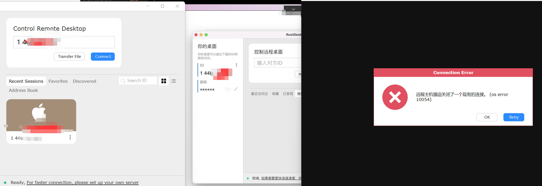 connection error:os error 10054 · Issue #1113 · rustdesk/rustdesk · GitHub