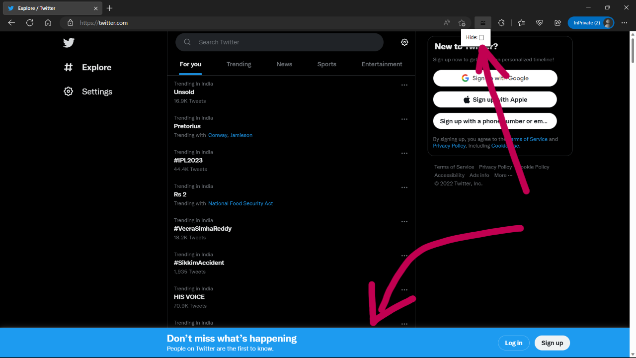 GitHub - stagefright5/remove-twitter-login-banner