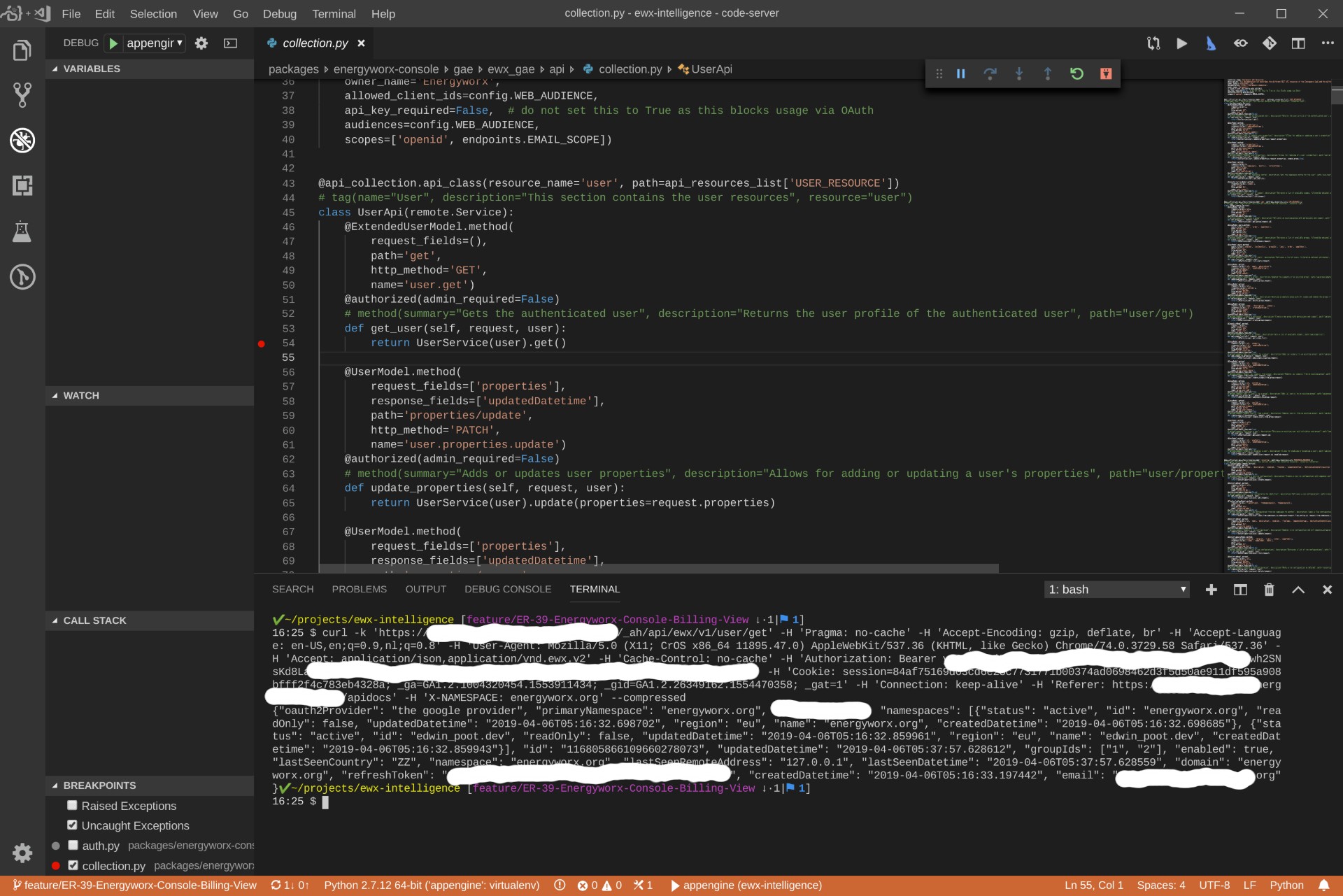 Appengine Debug Not Working For Python · Issue 449 · Codercode Server 4063