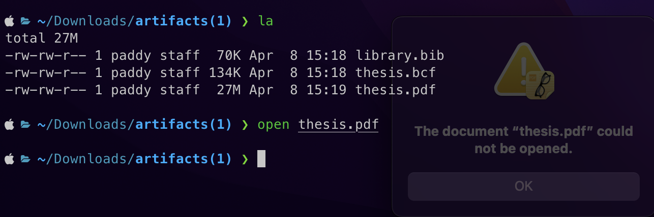 [bug] Uploading a PDF in `v3` is no longer readable by a PDF reader and cannot be downloaded by ...