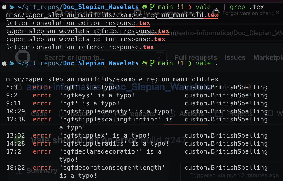Fail job if there are any suggestions/warnings/errors · Issue #26 · errata-ai/vale-action · GitHub
