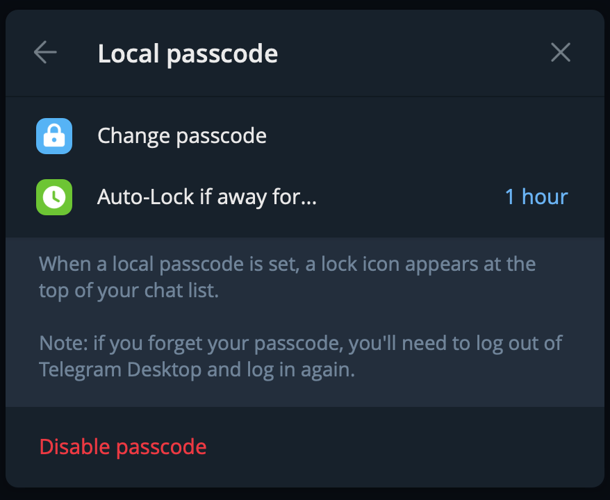 Passcode Lock Screen · Issue 3131 · Automattic Simplenote Electron