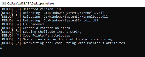 Binary loader not working with Donut shellcode · Issue #19 · optiv/ScareCrow · GitHub