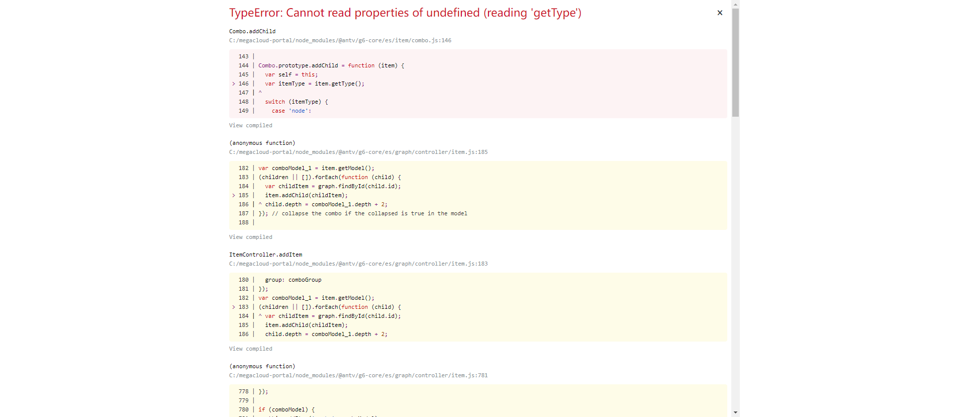 Combo.prototype.addChild报异常 · Issue #3815 · antvis/G6 · GitHub