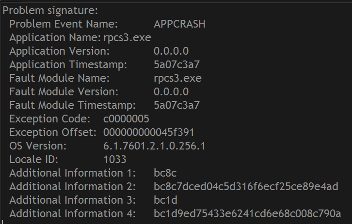 Debugger Crash \ Exception · Issue #3725 · RPCS3/rpcs3 · GitHub