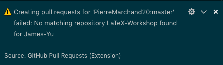No matching repository · Issue #1101 · microsoft/vscode-pull-request-github · GitHub