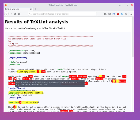 Support For More Linters · Issue 881 · James Yu Latex Workshop · Github