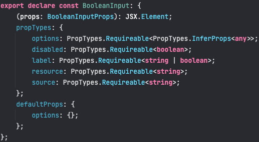 BooleanInput has required attribute options · Issue #7915 · marmelab/react-admin · GitHub
