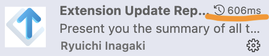 Reduce the extension startup time · Issue #39 · ryu1kn/vscode-extension-update-reporter · GitHub