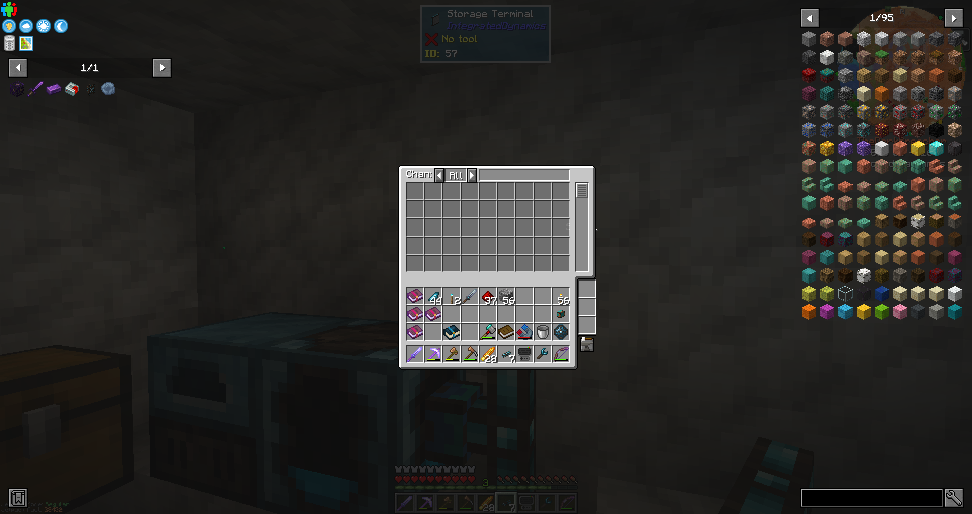 [Bug]: Integrated Terminals Storage terminal not working. · Issue #1060 ...