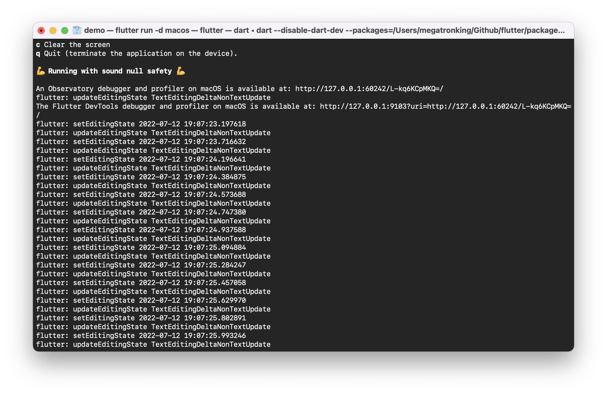 TextInputClient/DeltaTextInputClient has different behaviors on MacOS and Windows · Issue ...