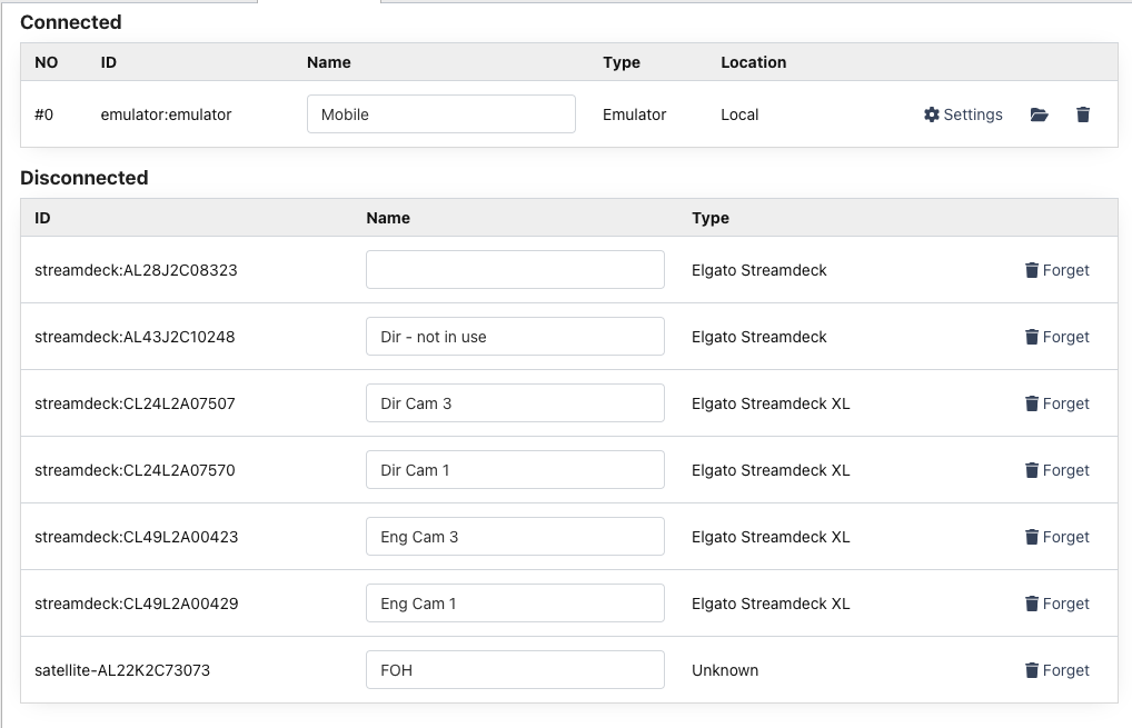 Surfaces Scan and Disconnect [BUG] · Issue #2643 · bitfocus/companion ...