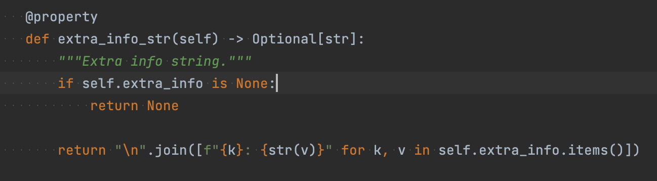 Hello, I want to use the extra_info field to pass additional information, but I don't want to ...