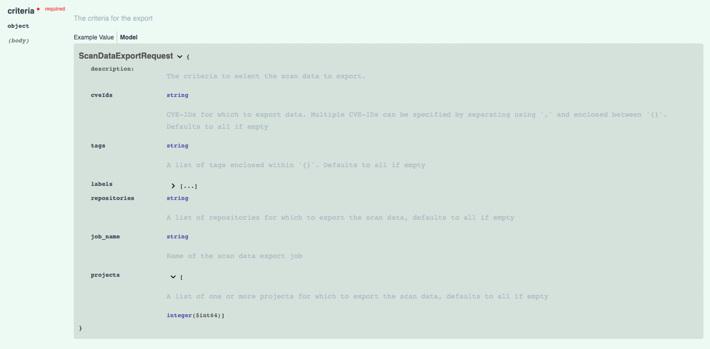 Harbor v2.6.0-rc2: CVE export via API results in empty file · Issue #17429 · goharbor/harbor ...