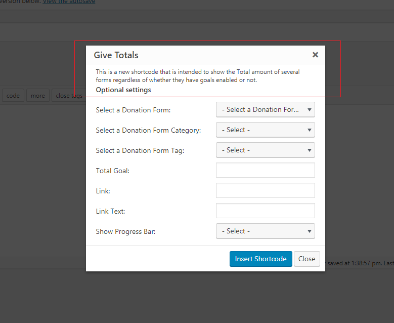 feat(shortcode): add `[give_totals]` shortcode · Issue #1472 · impress-org/givewp · GitHub