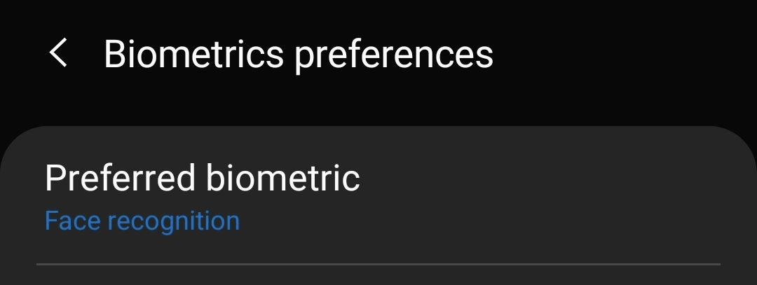 [local_auth] Phone preferred auth is face but print fingerprint ...