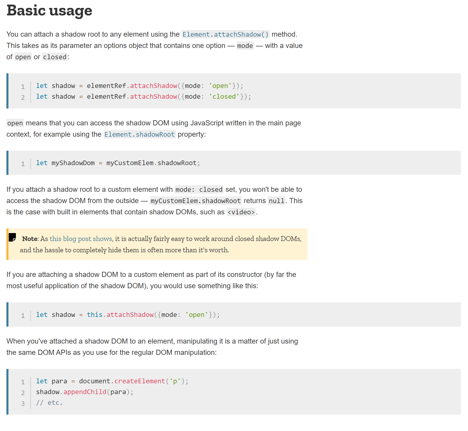 Extend The Selector Api To Simplify Testing Shadowdom Elements · Issue 2172 · Devexpress