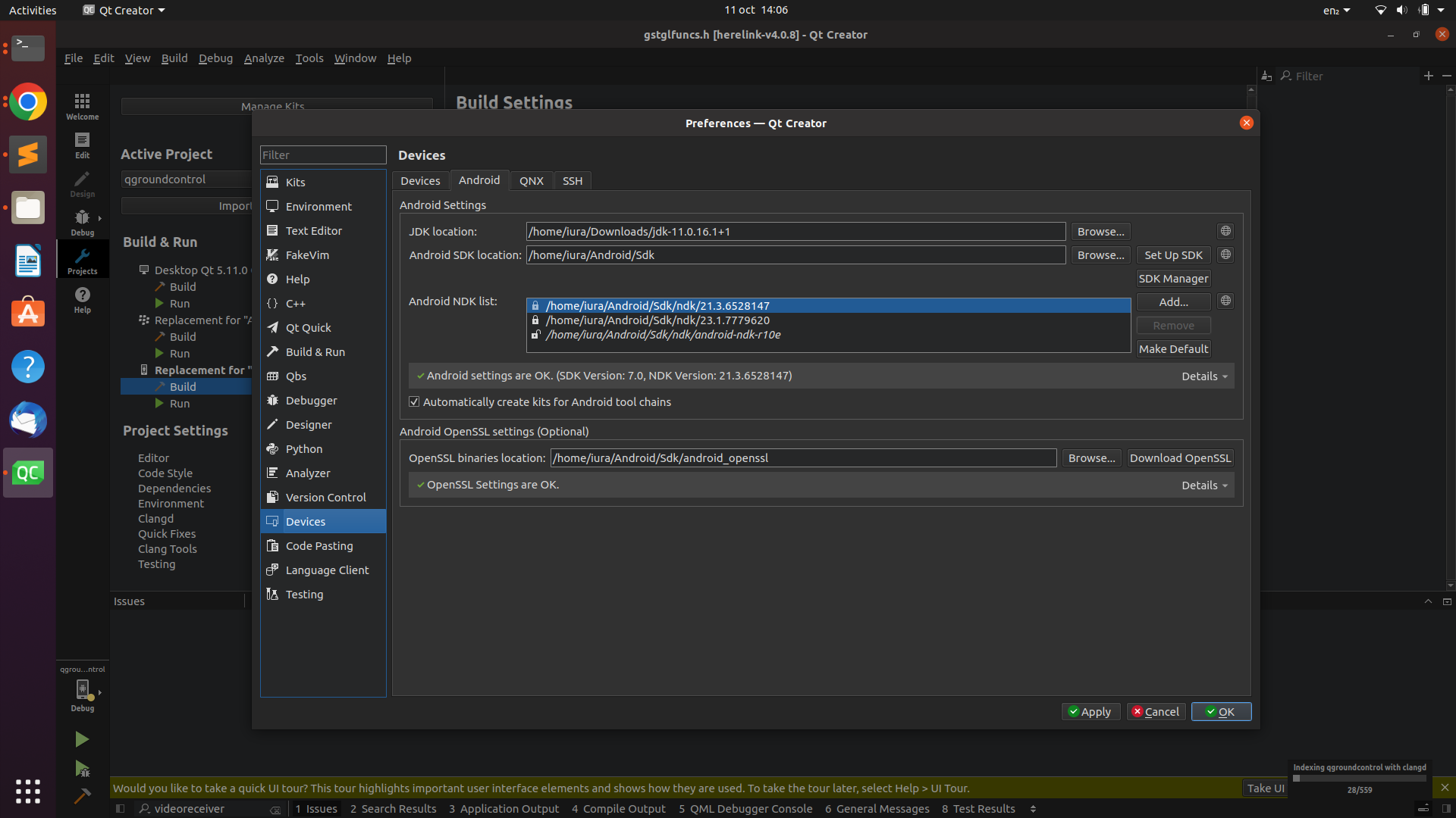Herelink Qgroundcontrol: GLES3/gl3.h: No such file or directory · Issue #10451 · mavlink ...