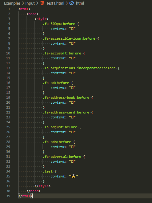 Formatting or Minifying fonts breaks code · Issue #209 · trullock/NUglify · GitHub