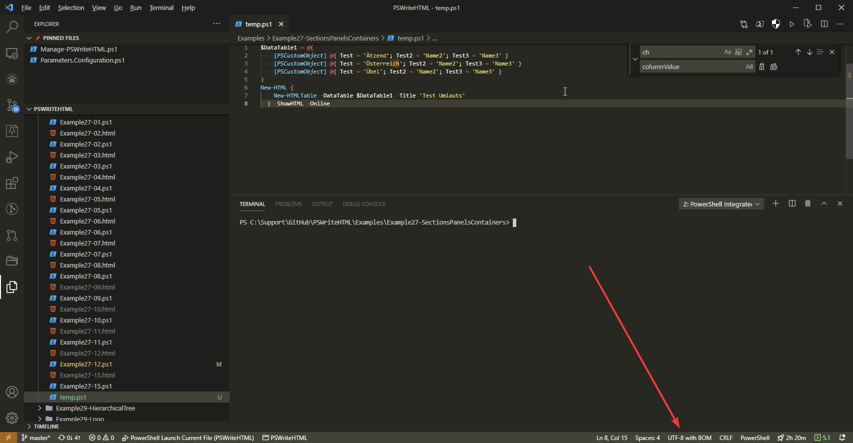 Problem with umlauts in HTML Table · Issue #206 · EvotecIT/PSWriteHTML · GitHub