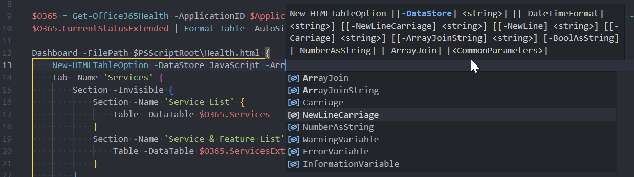 Preview Autocomplete Doesnt Show Types · Issue 3797 · Powershellvscode Powershell · Github