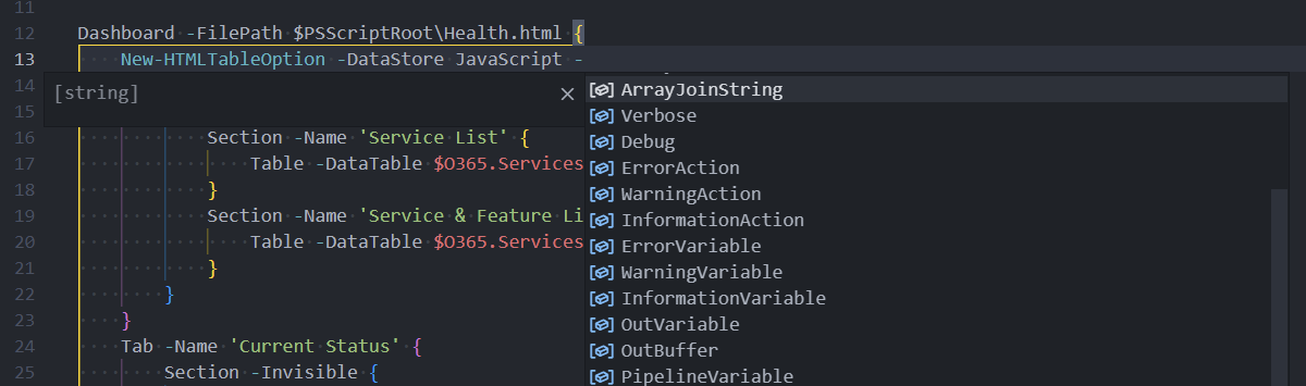 [Preview] AutoComplete doesn't show types · Issue #3797 · PowerShell/vscode-powershell · GitHub