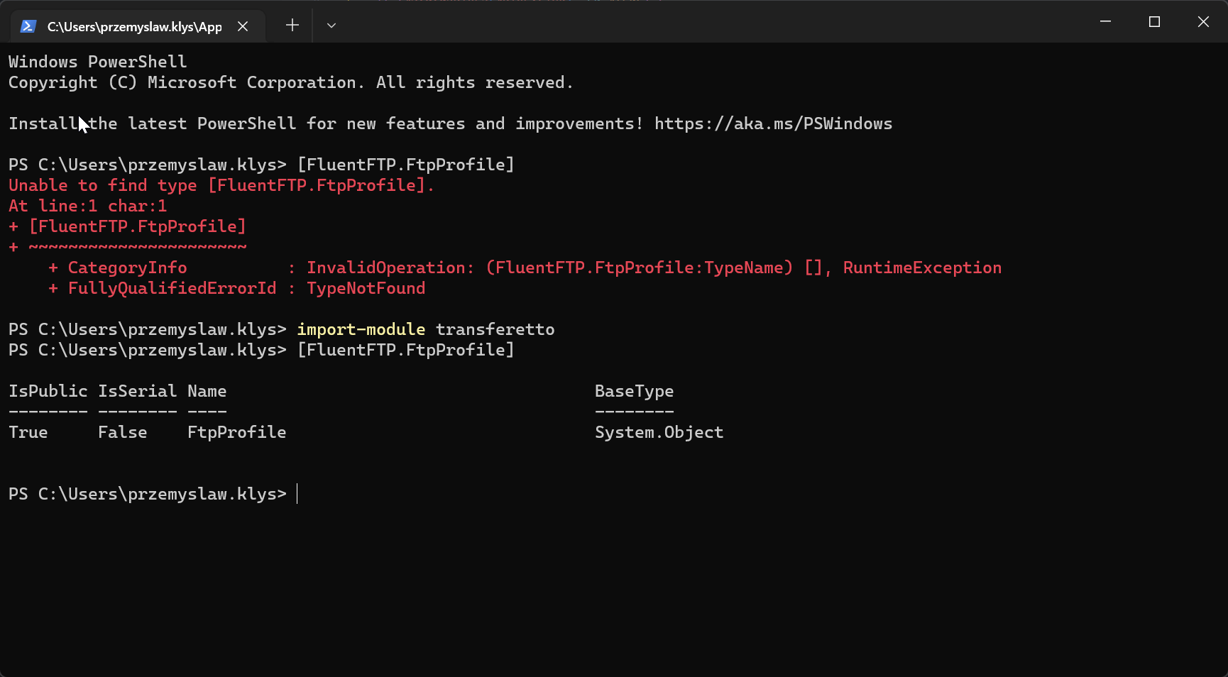 connect-ftp Unable to find type [FluentFTP.FtpProfile]. error version 0.0.10 · Issue #11 ...