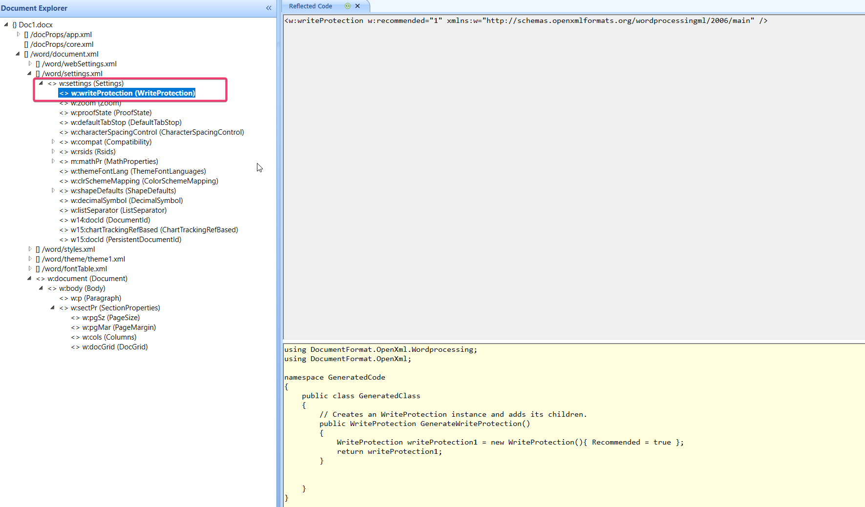 Blank protection password not accepted when trying to unprotect generated word document · Issue ...