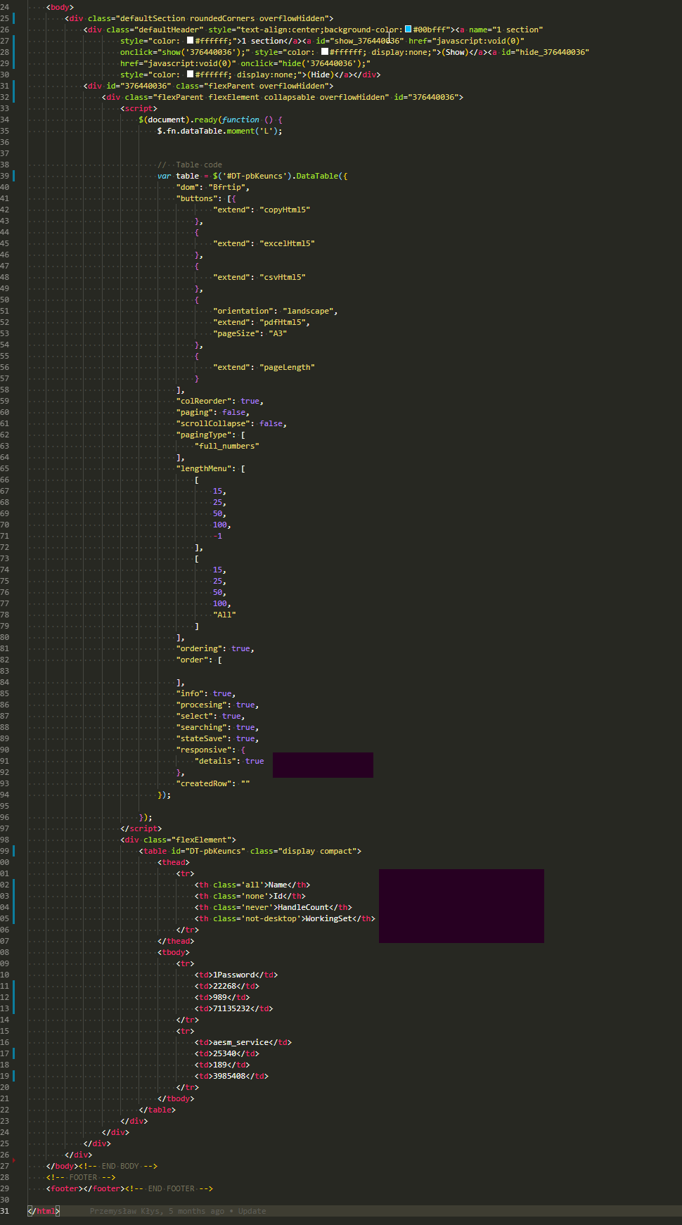 Responsive Table Question · Issue #32 · EvotecIT/PSWriteHTML · GitHub