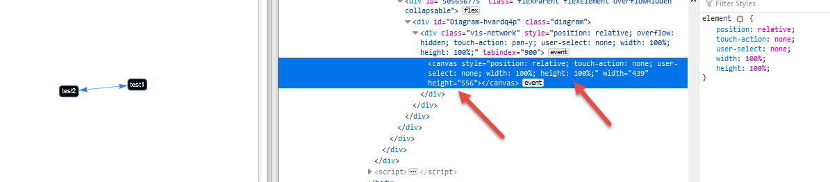 Window Autoresizes Itself In Firefox · Issue 628 · Visjsvis Network · Github