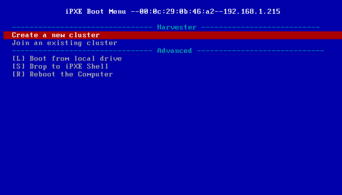 GitHub - Github1886/harvester-pxe: 使用软路由做pxe服务器全自动安装Harvester集群
