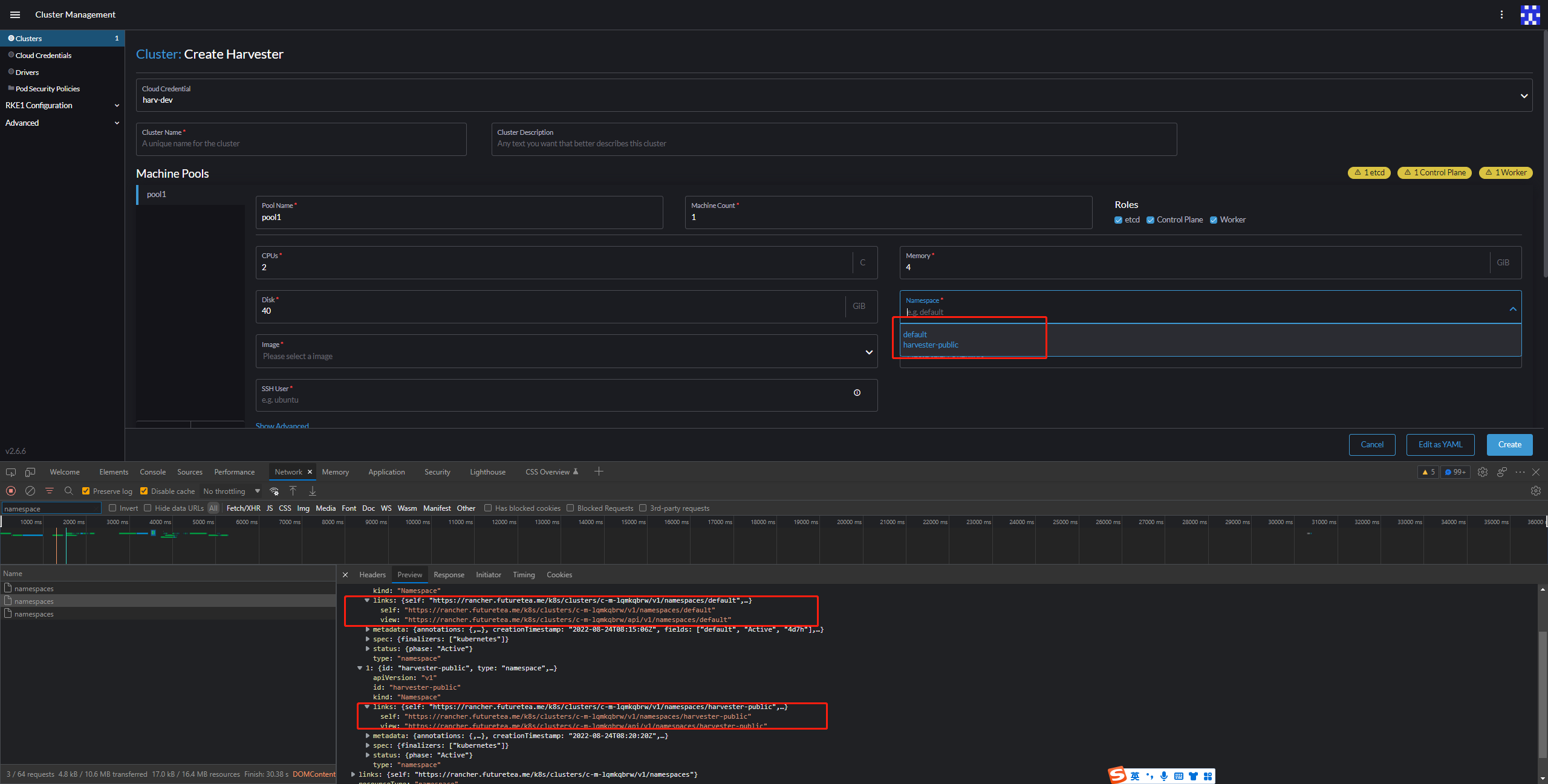 [FEATURE] [Harvester Node Driver v2] Prevent normal users from creating VMs in harvester-public ...