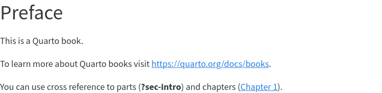 Support Cross Reference To Book Part · Issue 3234 · Quarto Devquarto Cli · Github
