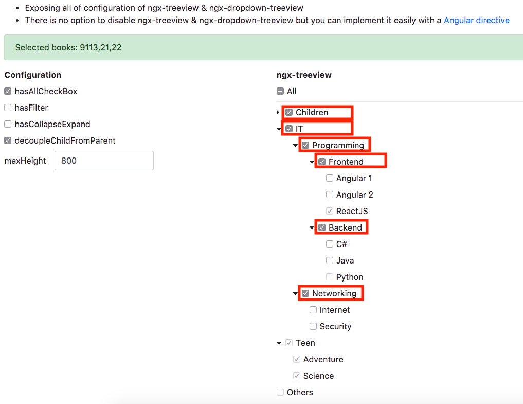 Checked parents with unchecked childs don't count as checked when decoupleChildFromParent ...