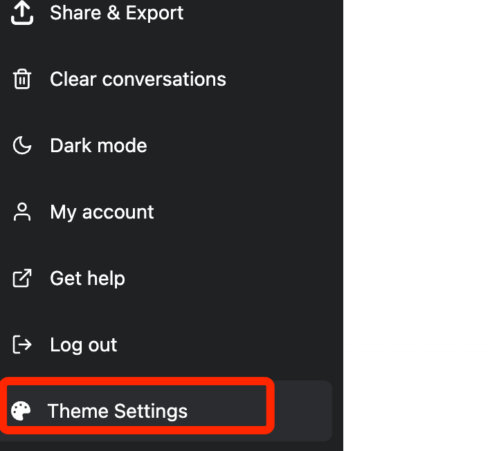 The mouse does not respond when moving over the Theme 'Settings button'. · Issue #242 · AI ...
