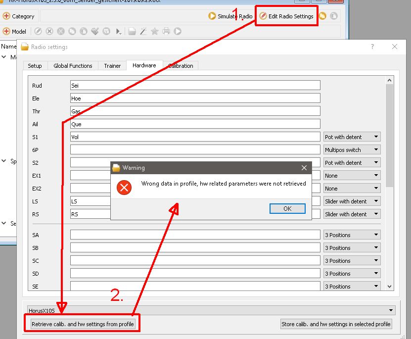 Retrieve settings from profile - error message in companion · Issue #6868 · opentx/opentx · GitHub