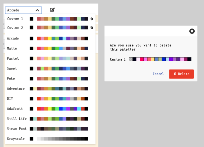 Color Palette Update Ui · Issue 5485 · Microsoftpxt Arcade · Github 