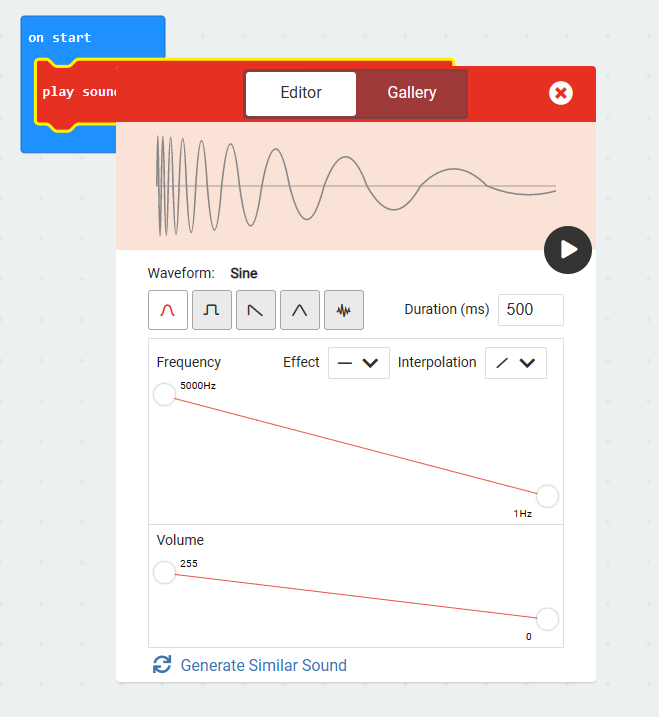 Sound editor is missing shadow around the border · Issue #4942 · microsoft/pxt-microbit · GitHub