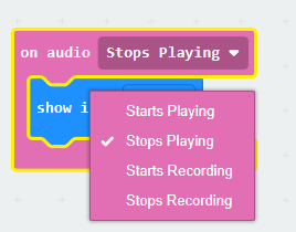 Recording blocks: on audio block should have options in lowercase · Issue #5023 · microsoft/pxt ...