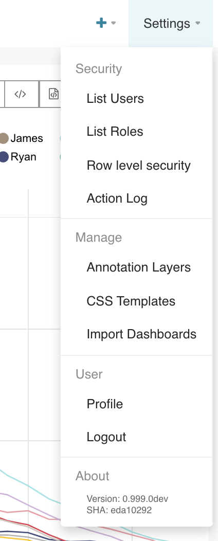 [Nav] Menu item height in Settings menu looks kind of random · Issue #11651 · apache/superset ...
