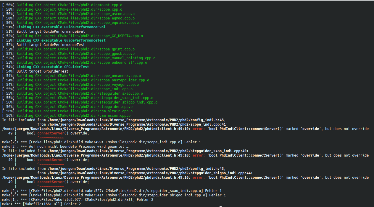Build Fails With Override Error · Issue 1038 · Openphdguidingphd2 · Github 0500