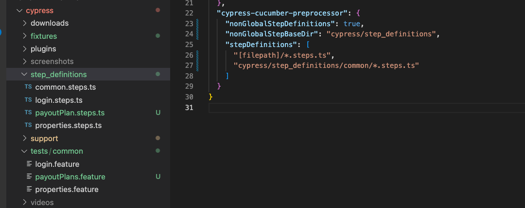 Common Steps Doesnt Working · Issue 779 · Badeballcypress Cucumber Preprocessor · Github
