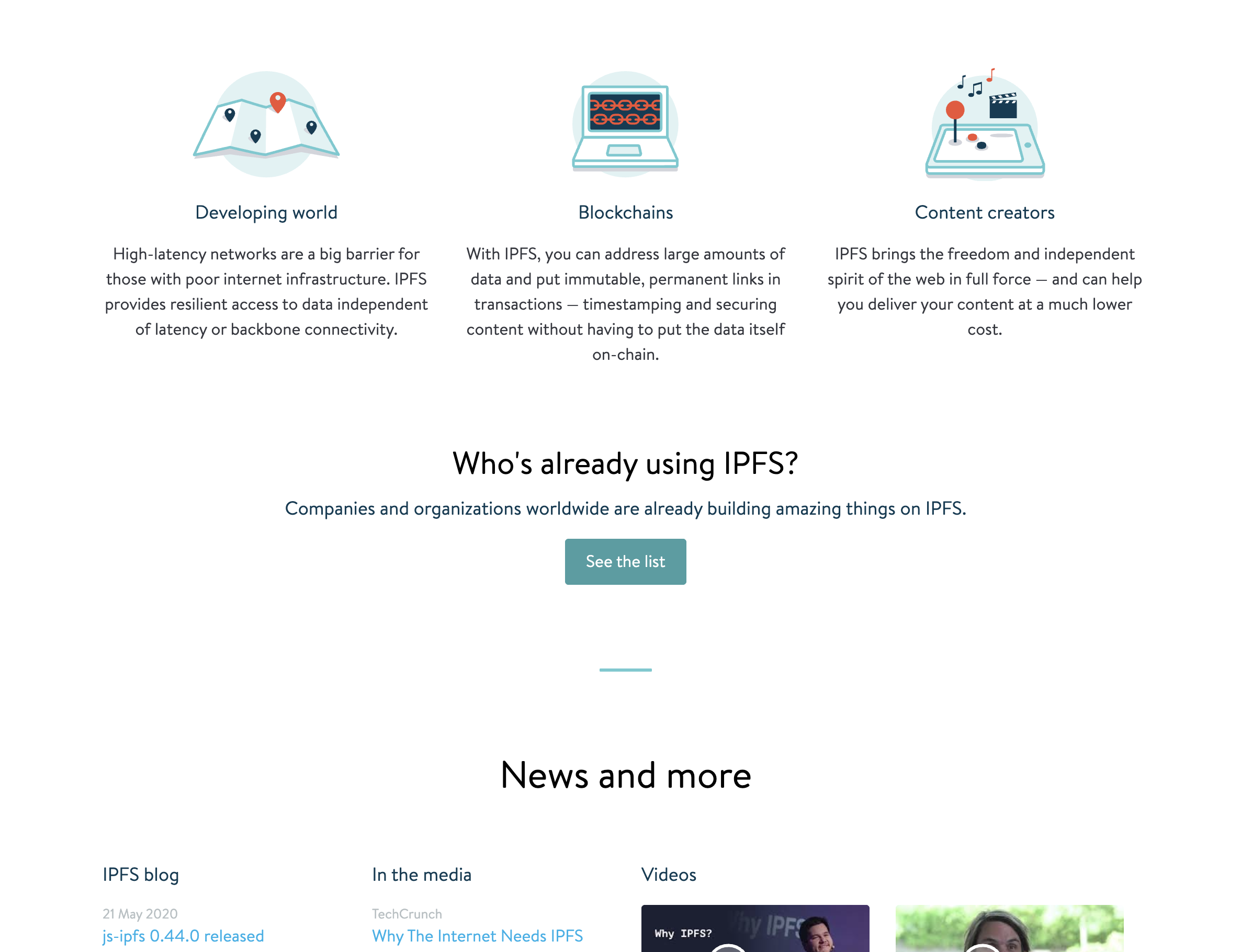 Add CTA to signup for IPFS Newsletter · Issue #375 · ipfs-inactive/website · GitHub